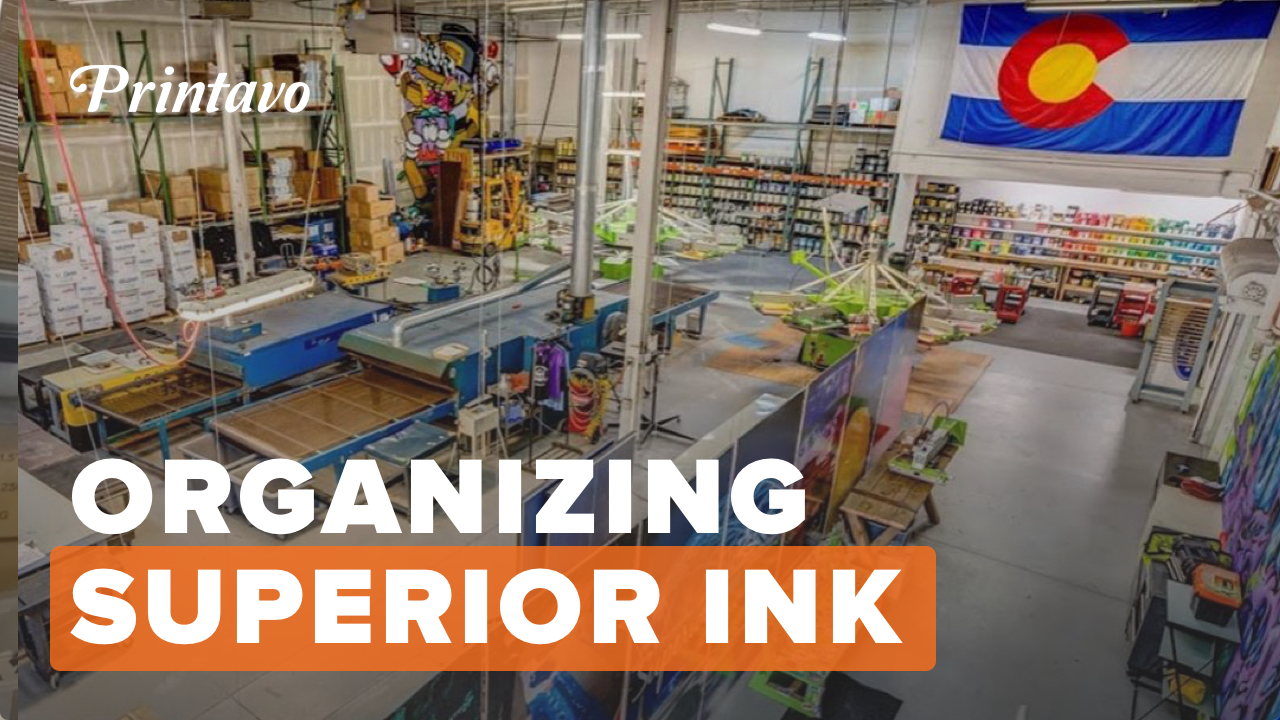 How Superior Ink Manages Their 15,000 ft² Screen Print Shop - Printavo