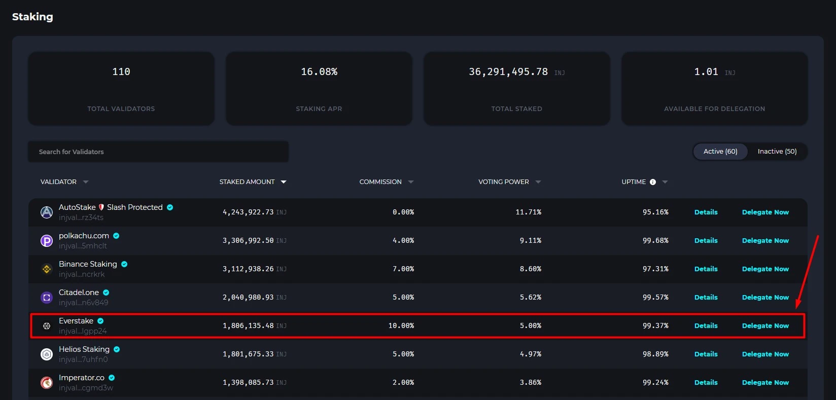 Blog | How to Stake INJ Tokens on Injective Blockchain via MetaMask Wallet