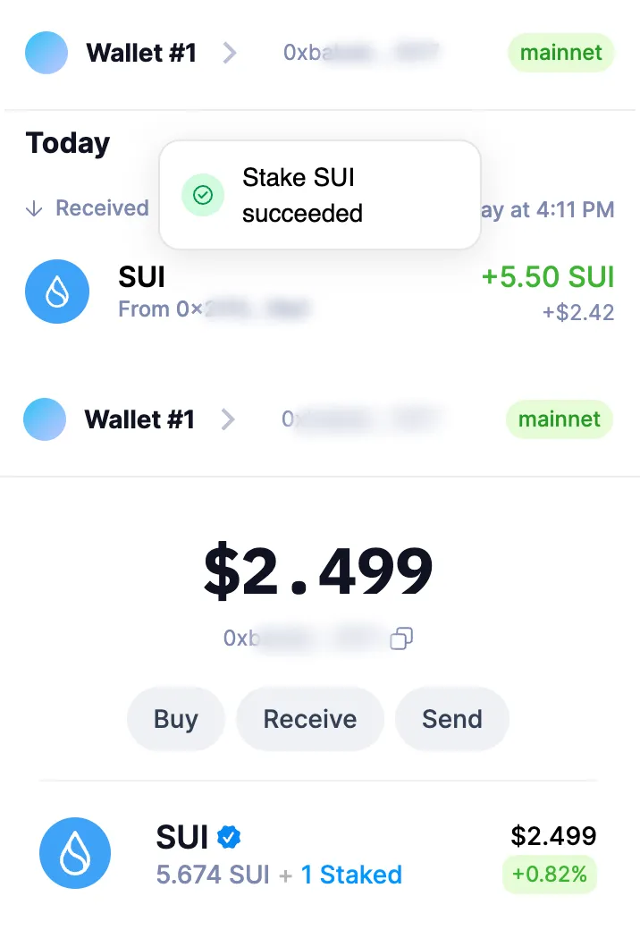 How to stake SUI via Suiet Wallet | Everstake Blog
