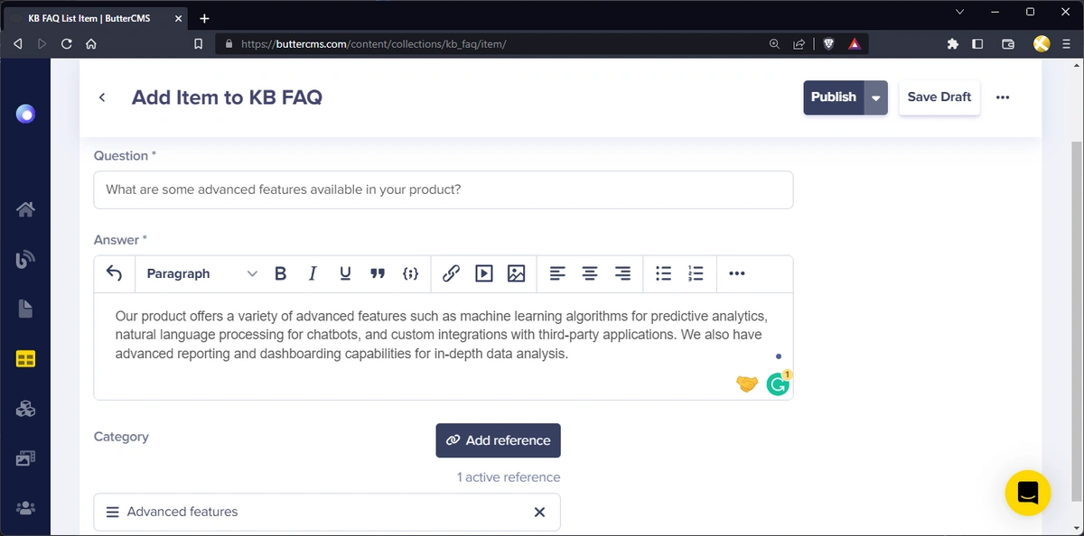 Astro Tutorial Create A Knowledge Base With Buttercms Buttercms