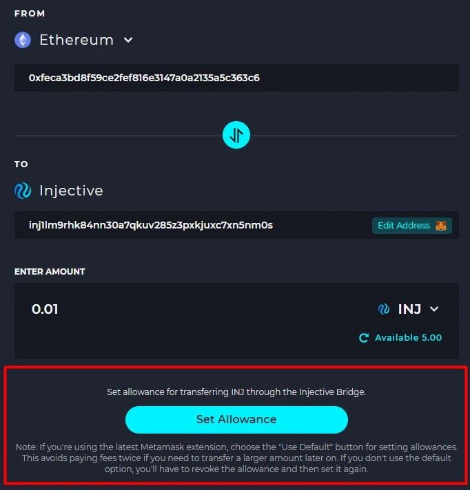 Blog How To Stake Inj Tokens On Injective Blockchain Via Metamask Wallet