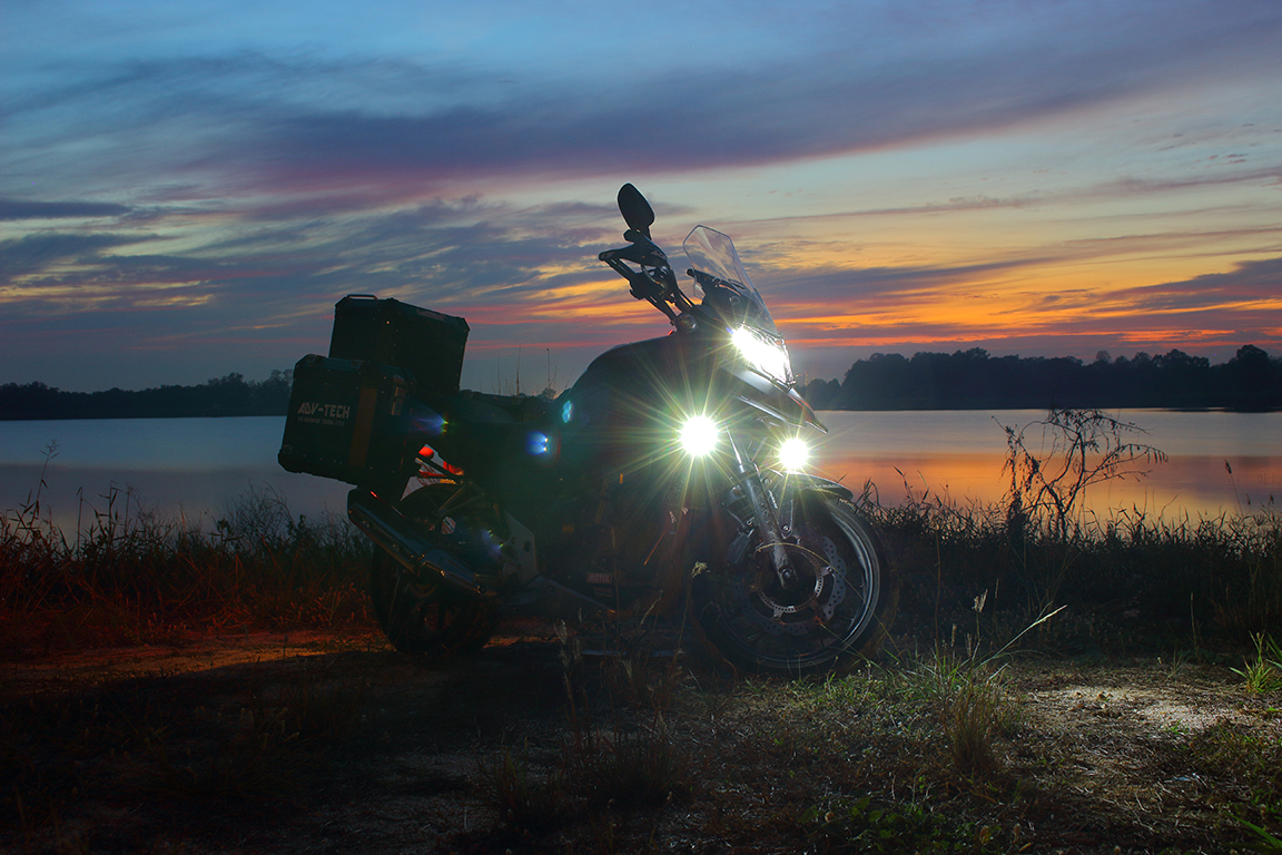 Motorcycle Lights: 2 Ways To Be Seen & Be Safe.