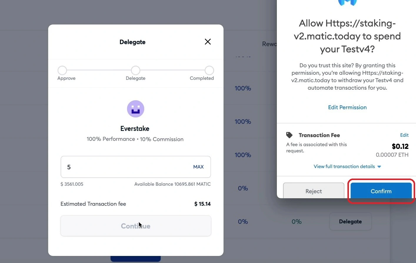 How To Stake Matic Polygon Network Using Metamask Wallet