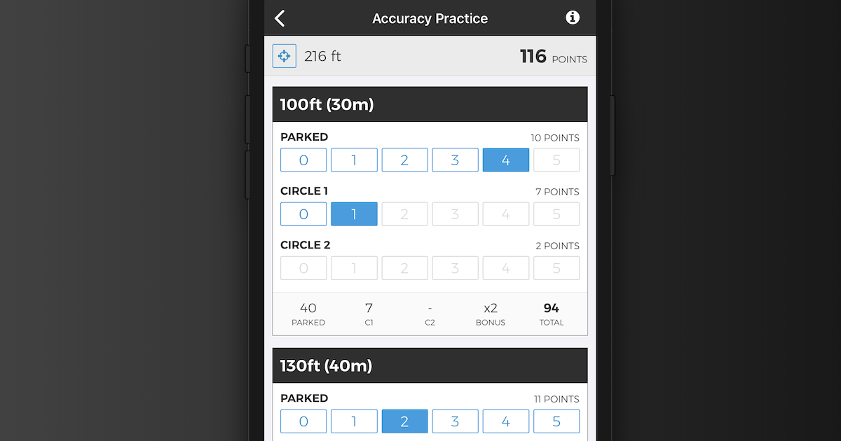 New UDisc Feature! Build Your Accuracy & Love Doing It | Release Point ...
