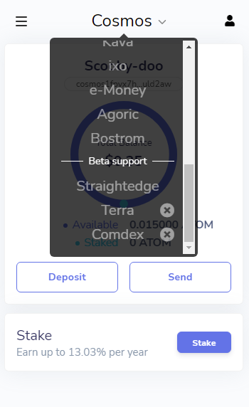 How to Stake Comdex (CMDX) with Cosmostation Wallet | Everstake Blog