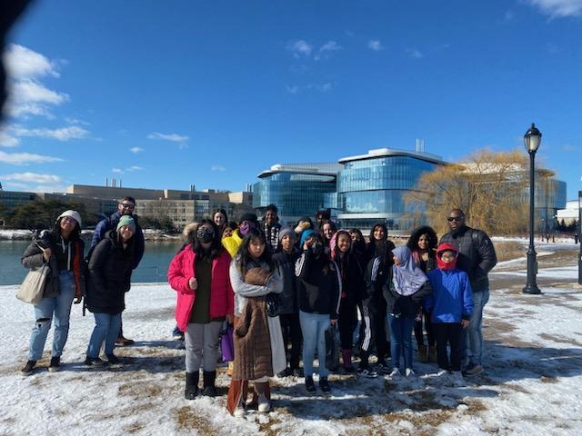 Northwestern University Campus Winter