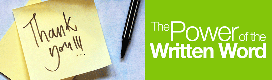 The Power of the Written Word - Sonny's Enterprises