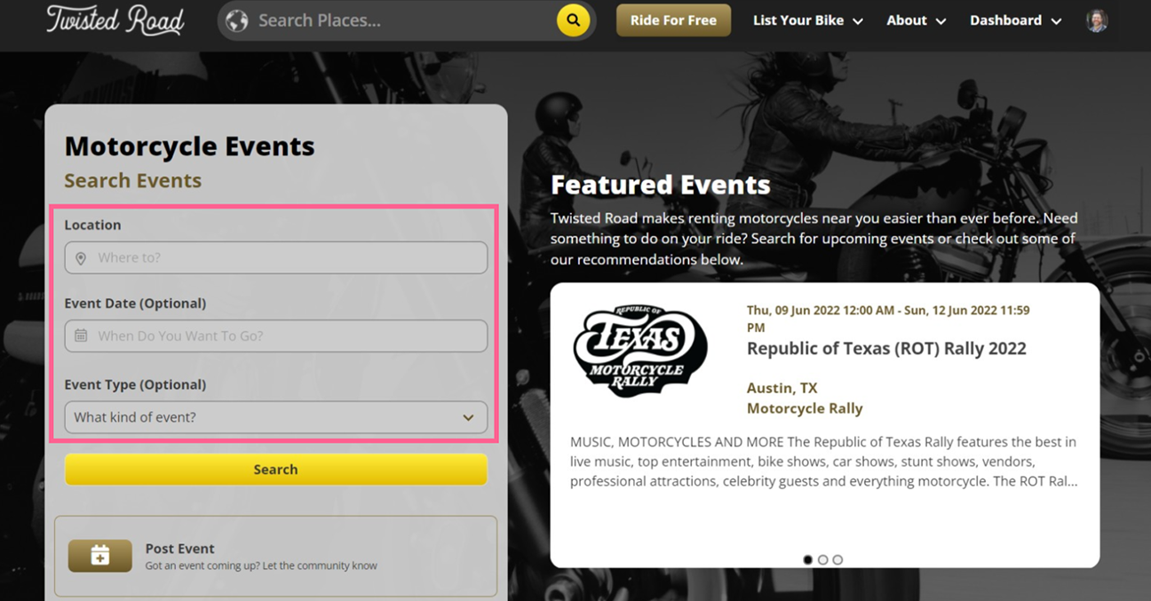 Find a Moto Event Near You (Or Wherever You’re Headed)