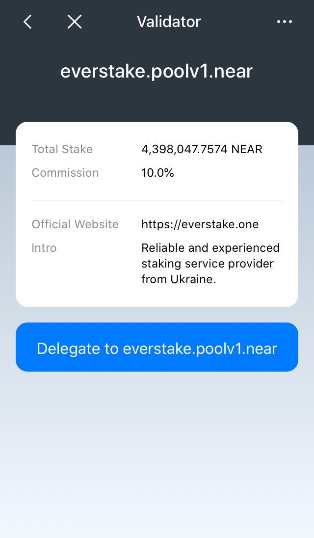 How to stake NEAR (Near Protocol) in Math Wallet: a detailed guide for beginners | Everstake Blog