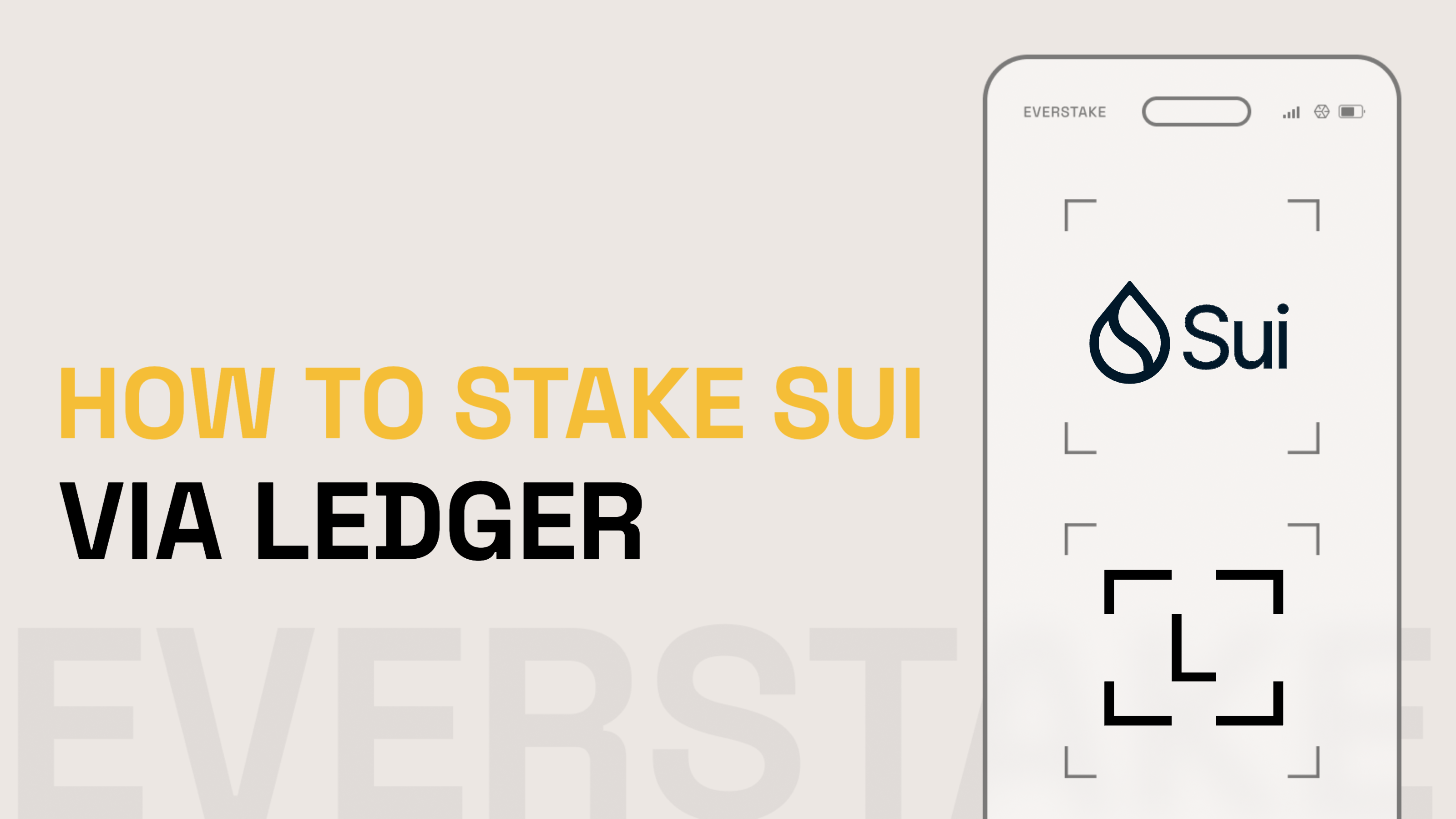 Blog | How to stake SUI via Ledger