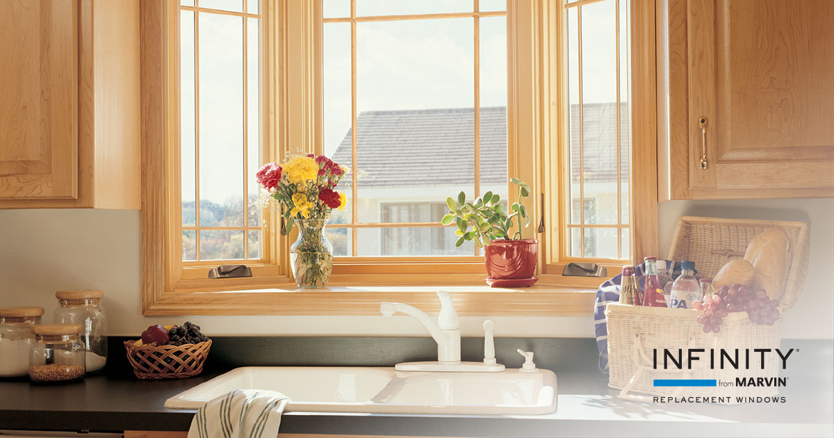 Fiberglass Bay Window Replacement | Infinity from Marvin