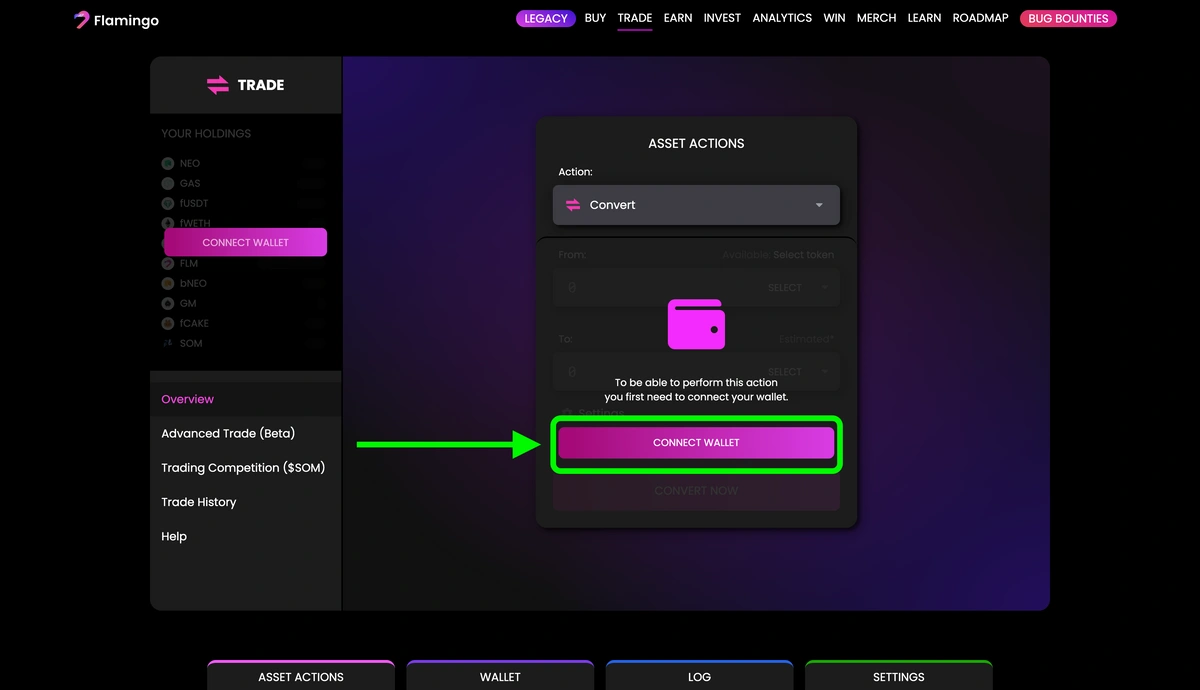 Blog | How to Exchange Tokens via Neo-based Flamingo Finance
