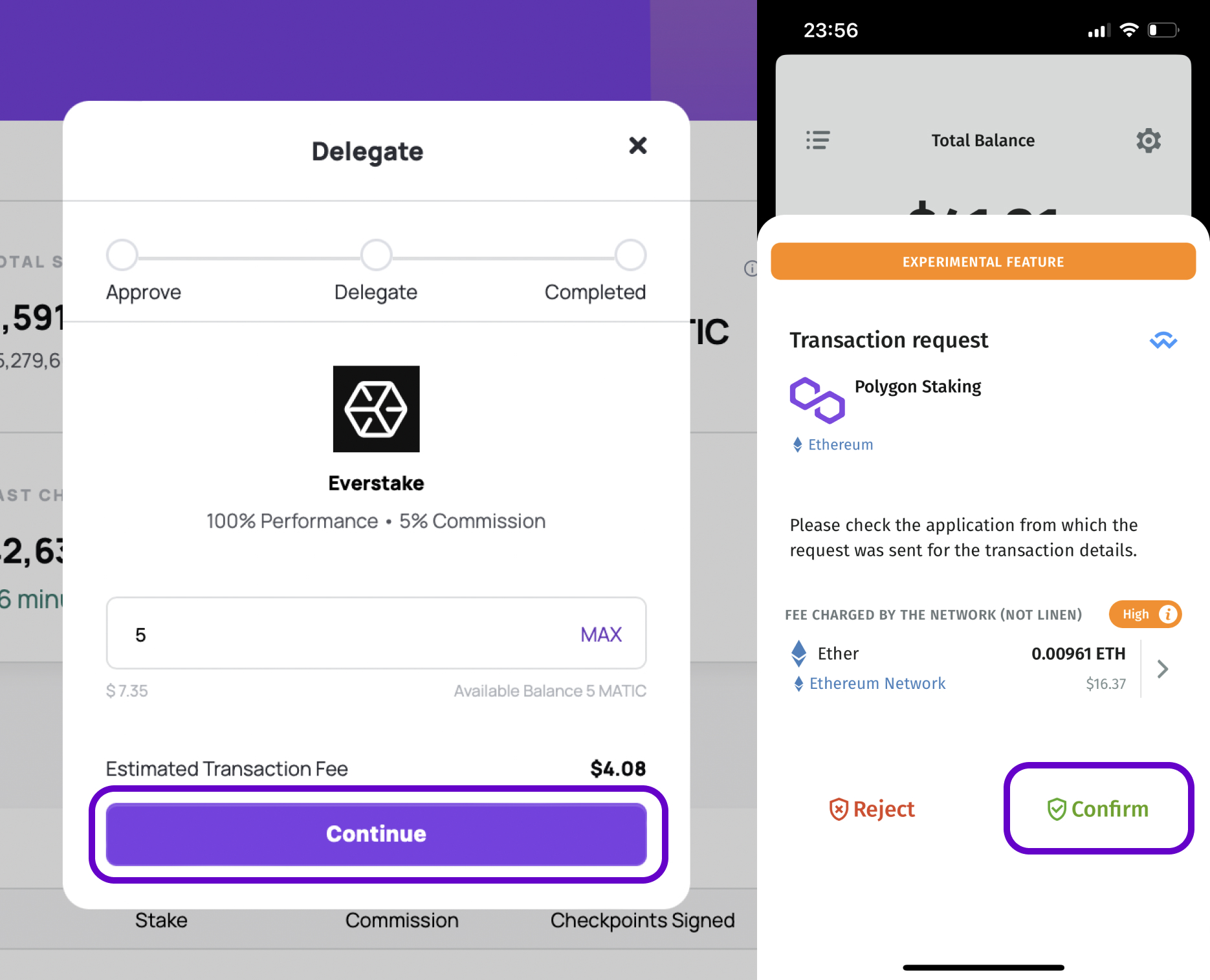 How to Stake MATIC Using Linen Multisig Wallet | Everstake Blog