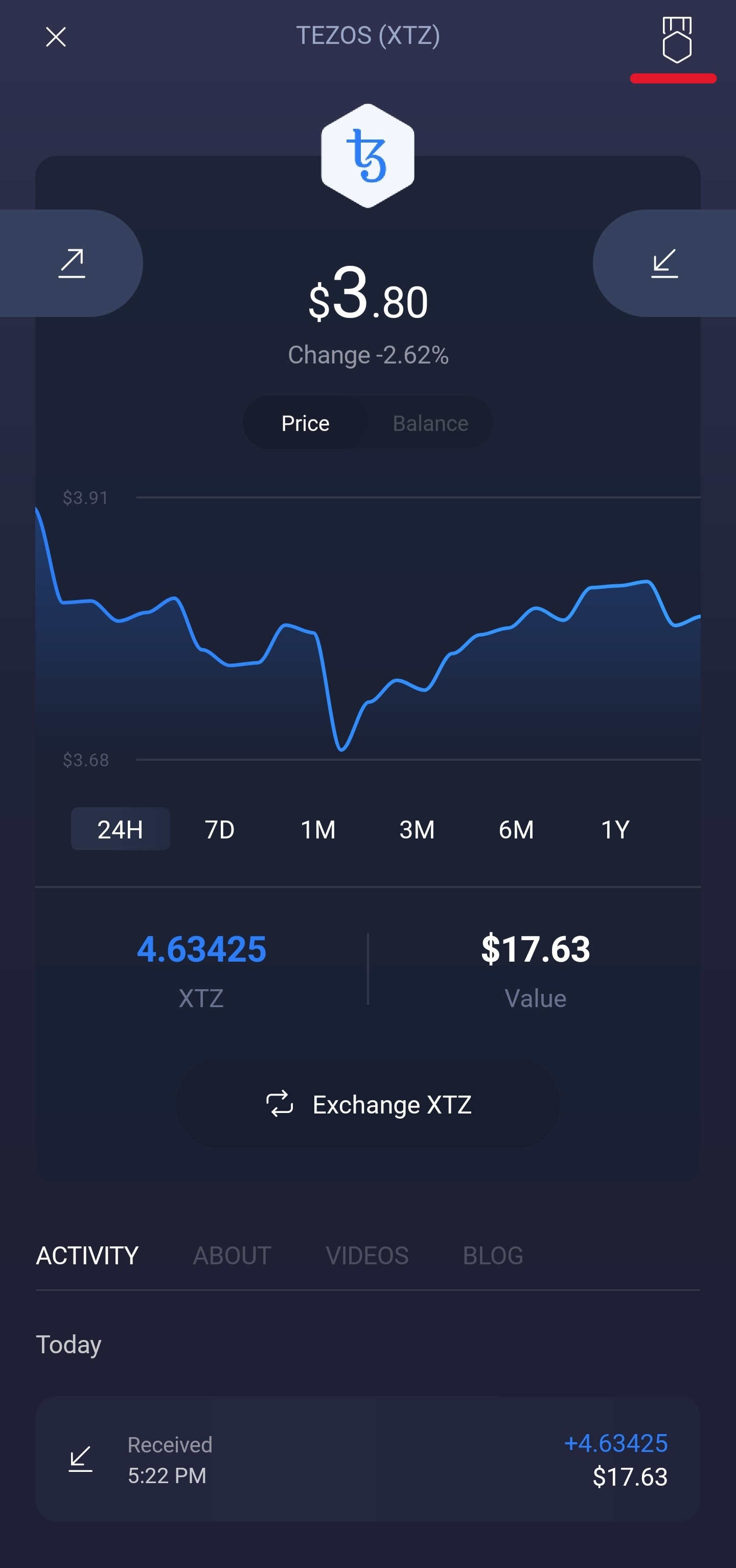 Tezos Staking Guide Via Exodus Mobile Wallet | Everstake Blog