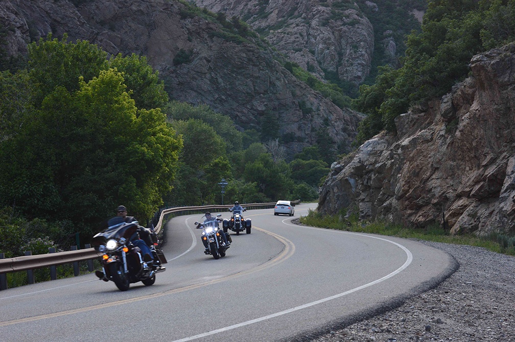 Motorcycle Tour: Utah's Upper Big Cottonwood Canyon