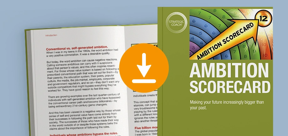 Ambition Scorecard | Strategic Coach