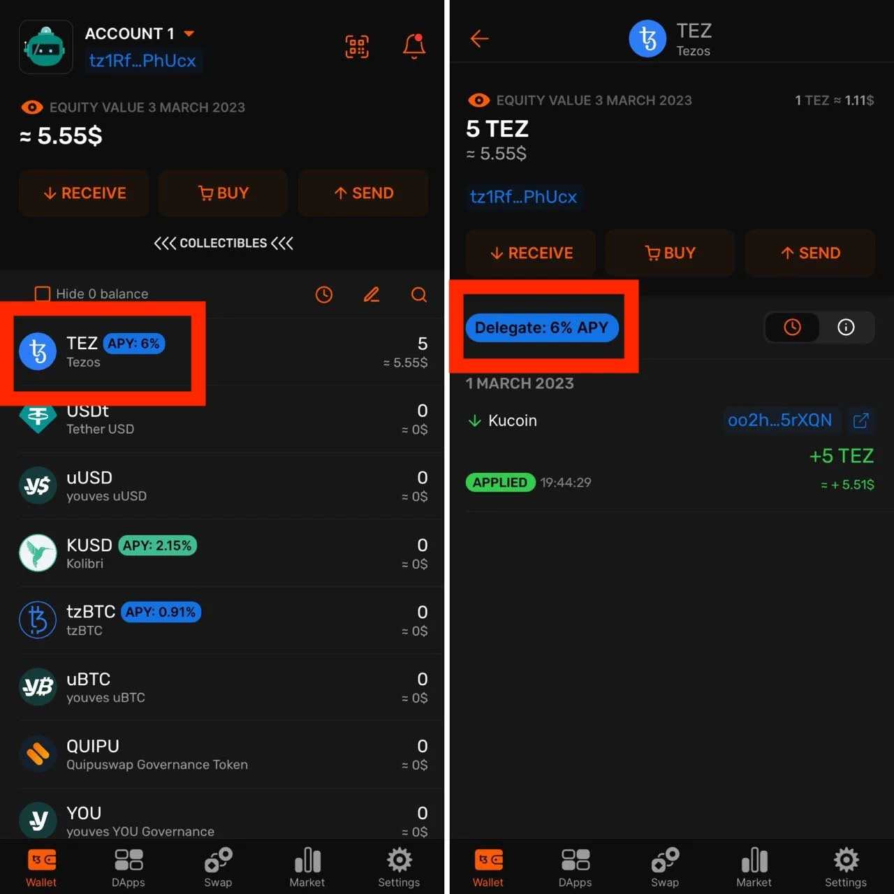 How to stake Tezos (XTZ) using Temple Mobile Wallet | Everstake Blog How to stake Tezos (XTZ) using Temple Mobile Wallet | Everstake Blog