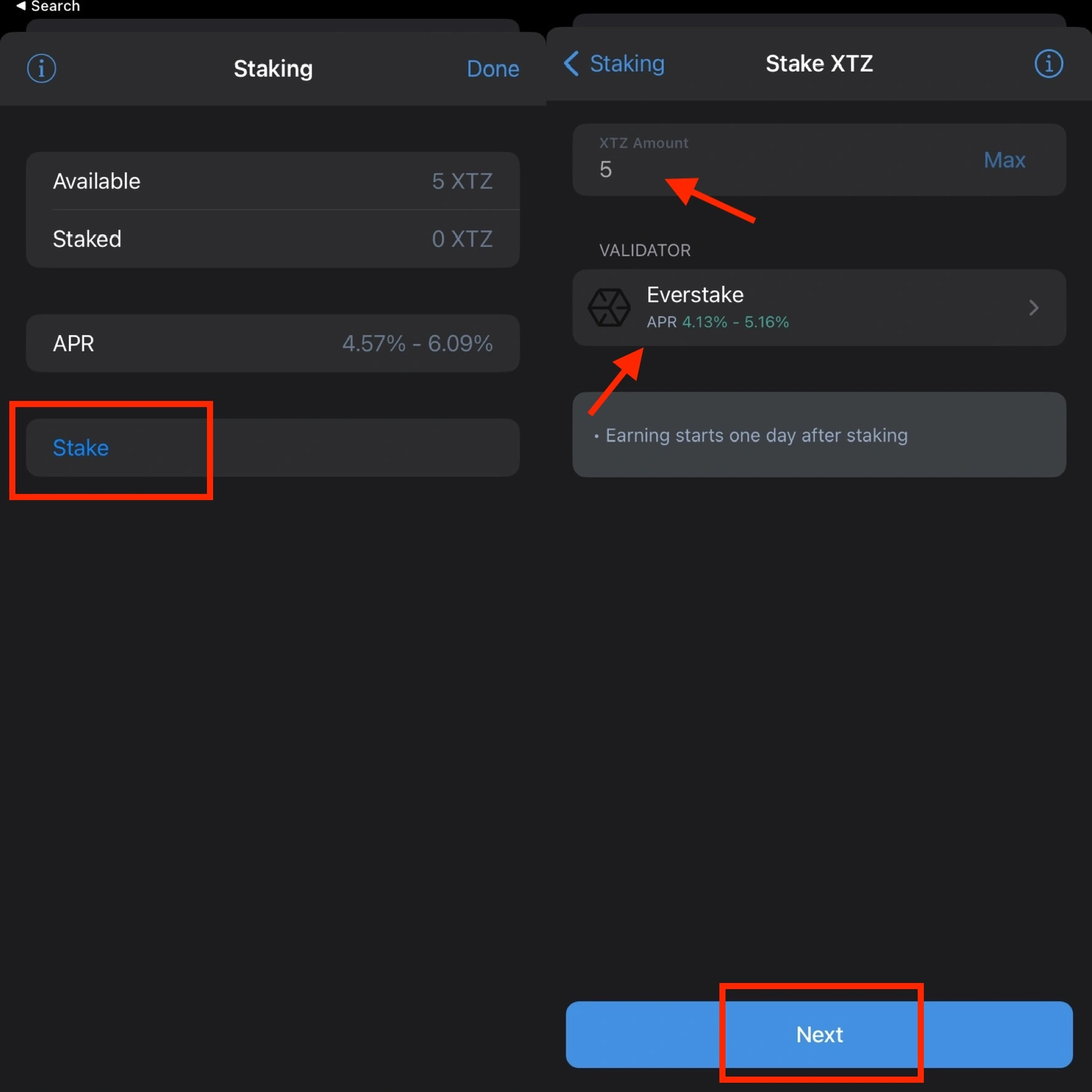 How to stake Tezos (XTZ) via Trust Wallet | Everstake Blog How to stake Tezos (XTZ) via Trust Wallet | Everstake Blog