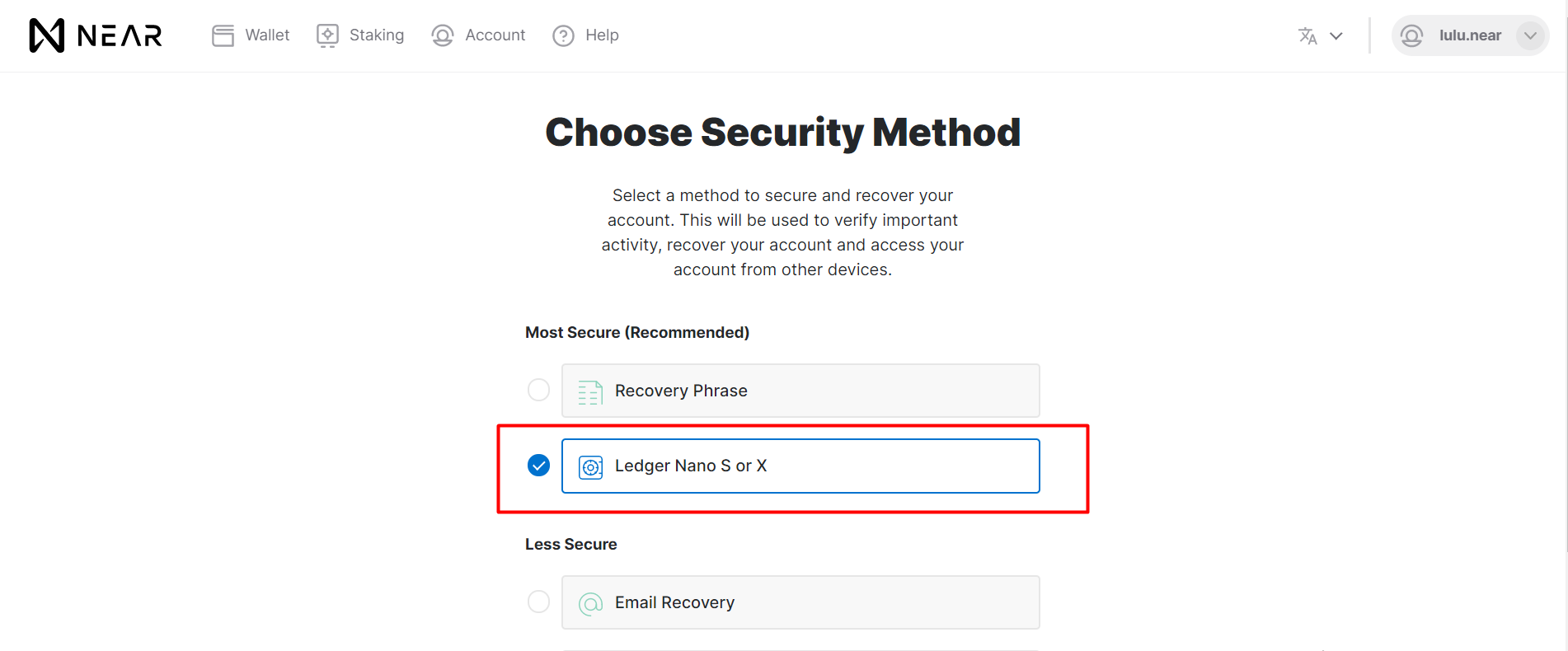 How to stake Near (NEAR) using Ledger Nano S | Everstake Blog