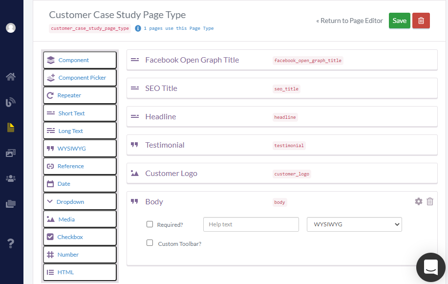 Page Types: CMS Powered Pages for any Tech Stack | ButterCMS Page Types: CMS Powered Pages for any Tech Stack | ButterCMS