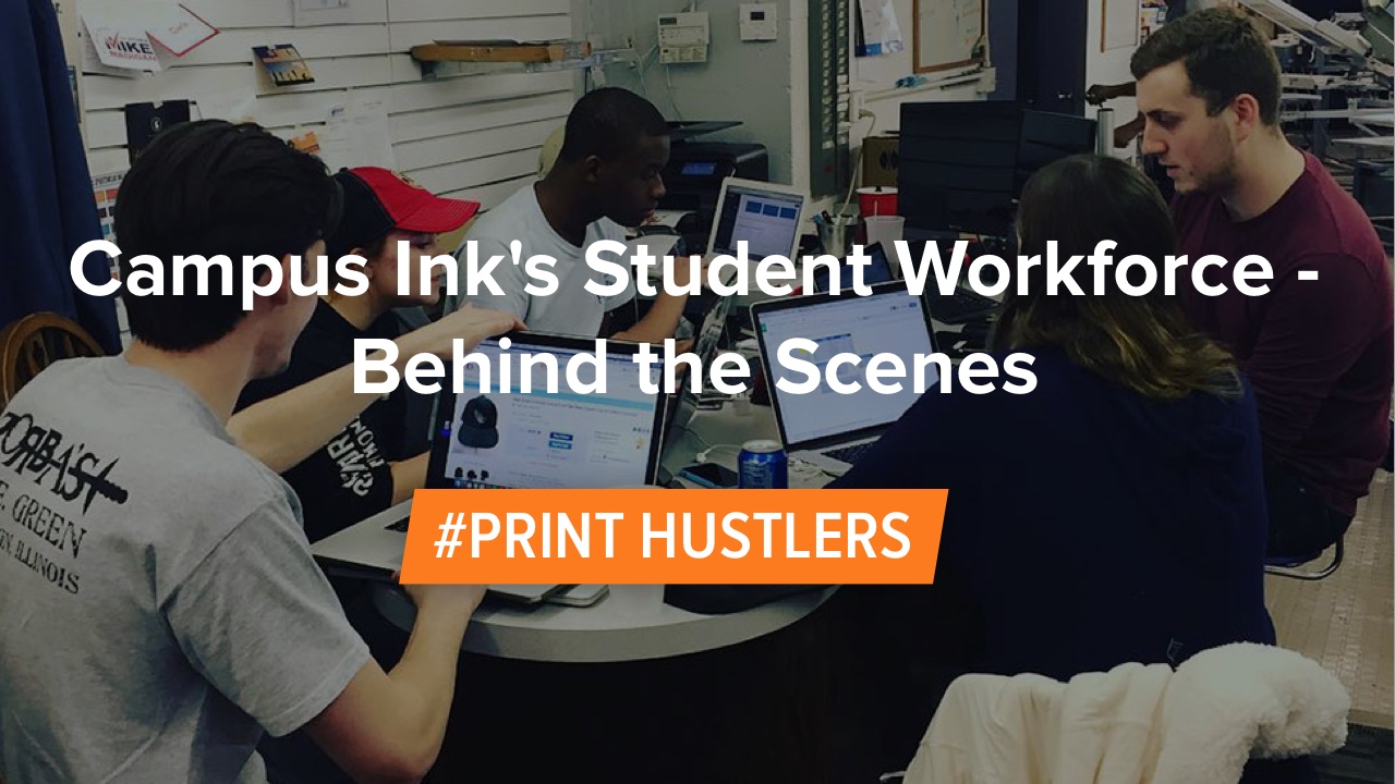 Campus Ink's Student Workforce - Behind the Scenes - Printavo