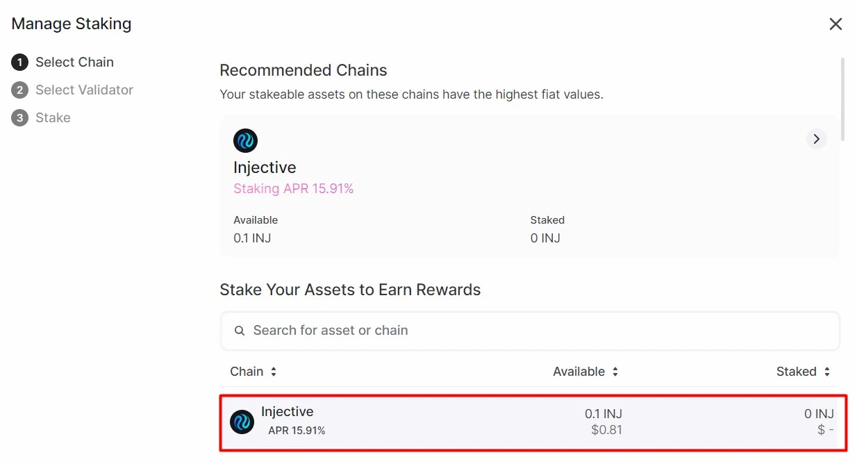 Blog | How to Stake Injective INJ Using the Keplr Wallet