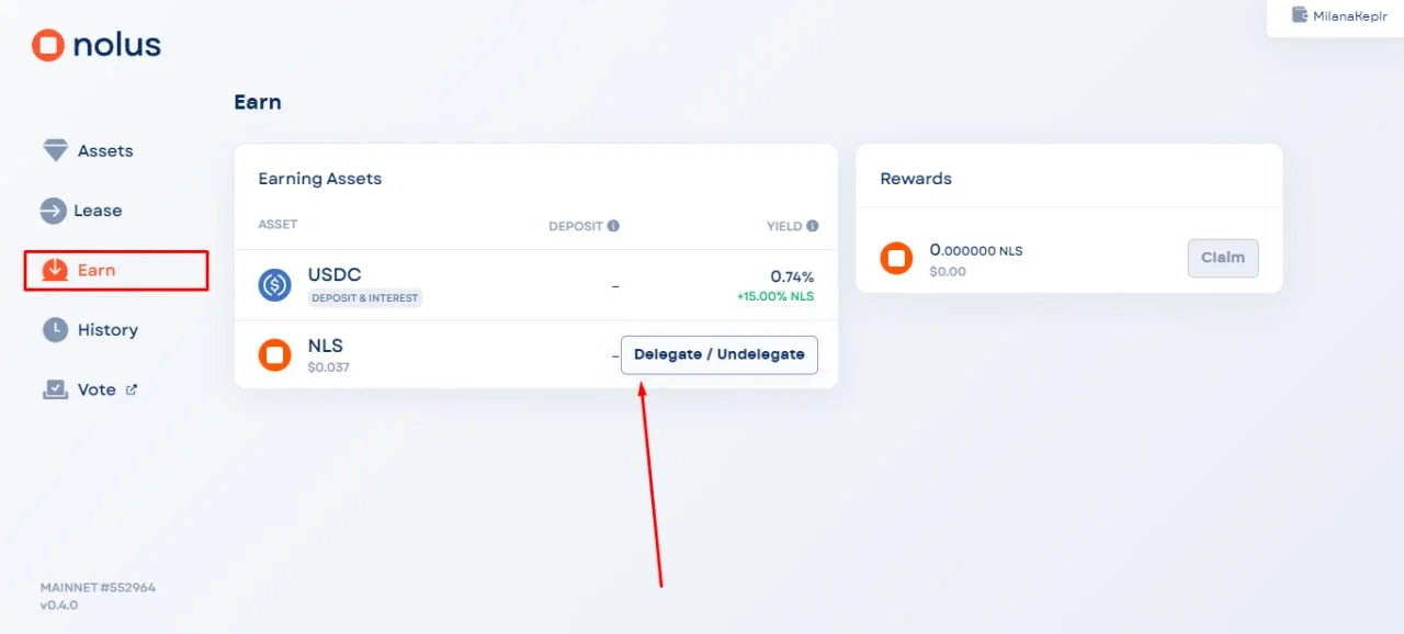 HOW TO STAKE NOLUS (NLS) VIA NOLUS APP & EXPLORER: A STEP-BY-STEP GUIDE | Everstake Blog