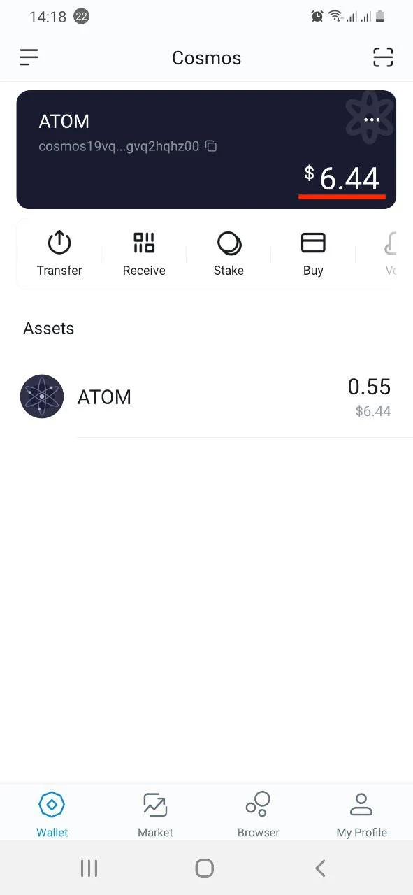 Blog | How to stake Cosmos (ATOM) via the ImToken mobile wallet