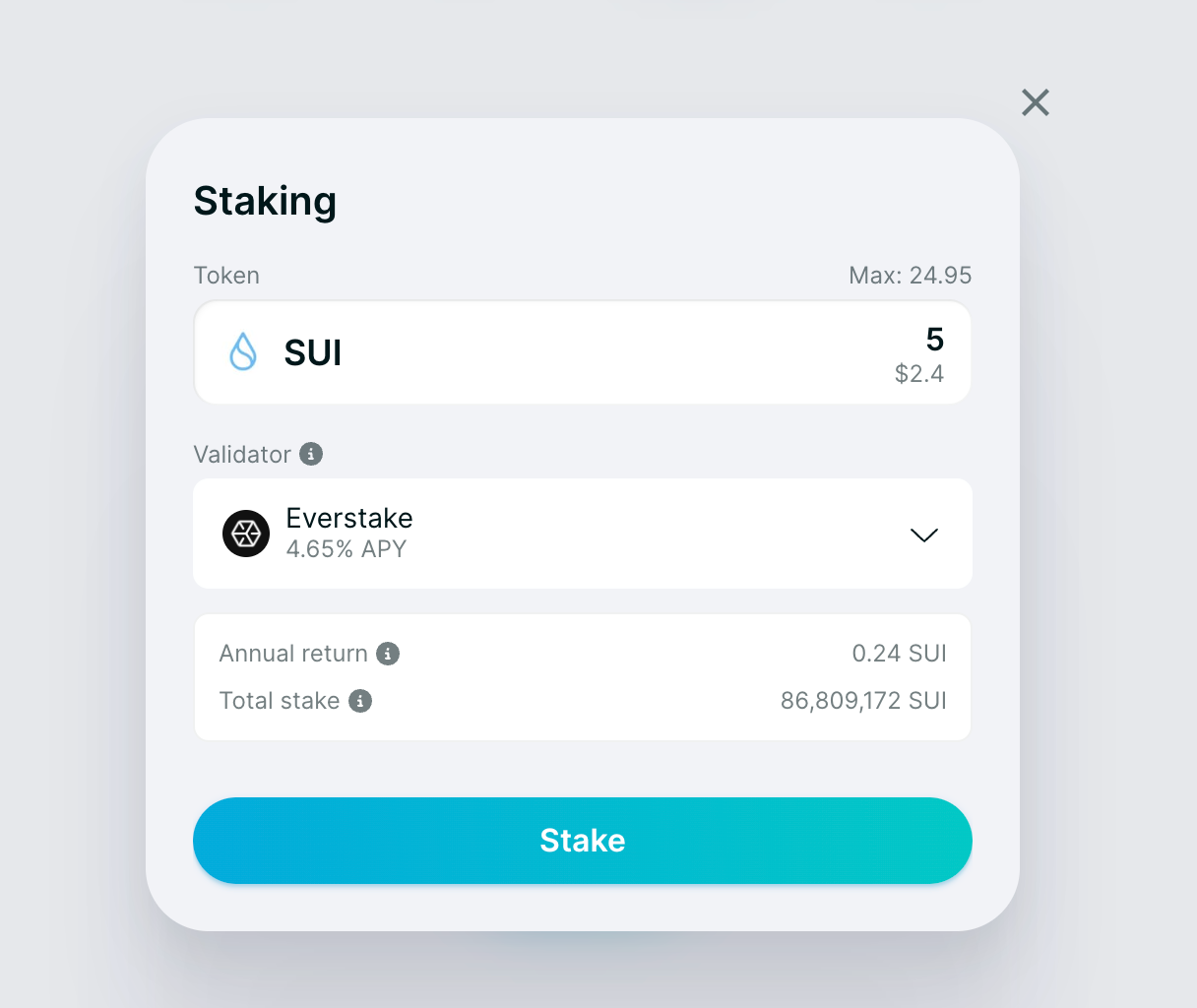 Blog | How to stake Sui via Elli wallet