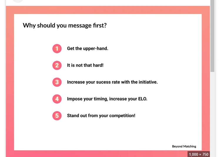 Why Do Guys Not Message First On Tinder
