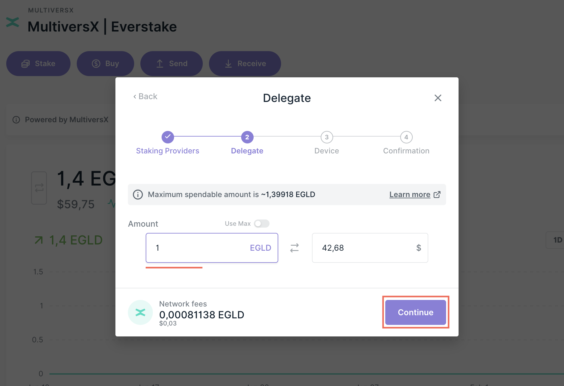 Blog | How to stake MultiversX EGLD Using Ledger Live | Everstake blog