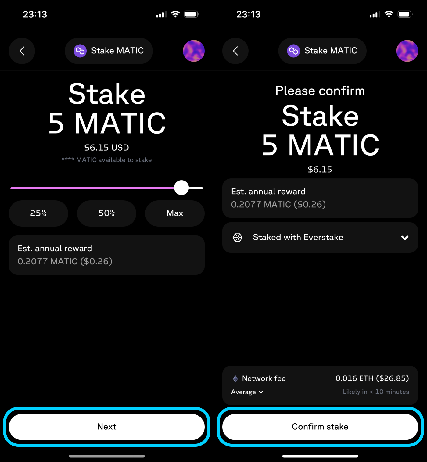 How to Stake Polygon MATIC via Omni Wallet | Everstake Blog