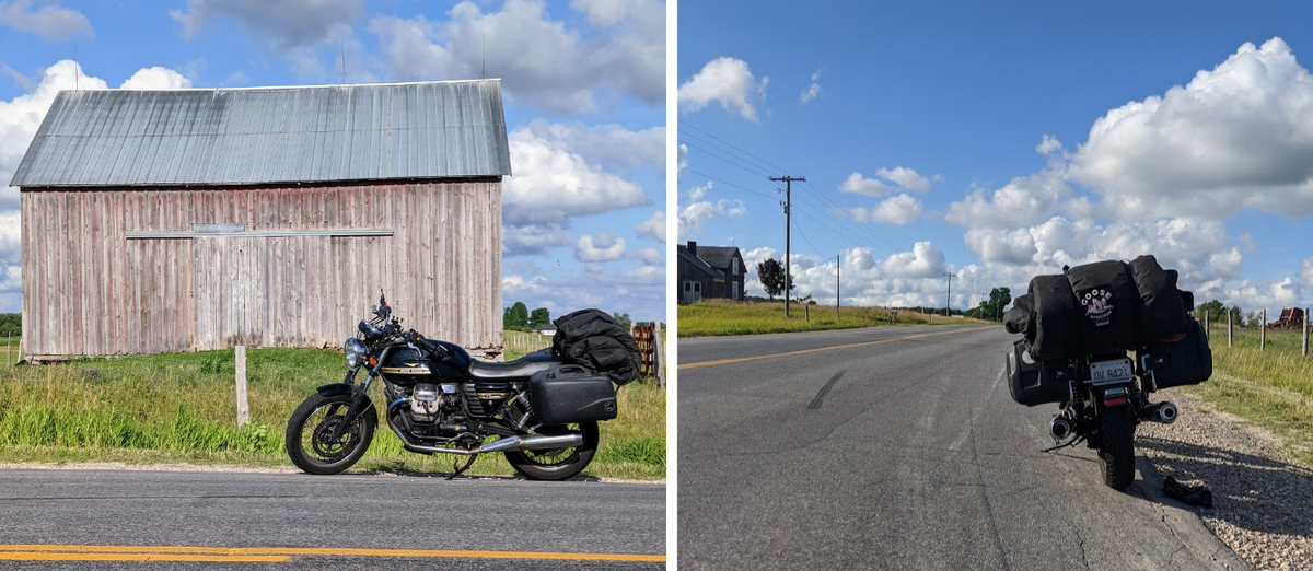 Six-Day Motorcycle Ride Around Lake Michigan