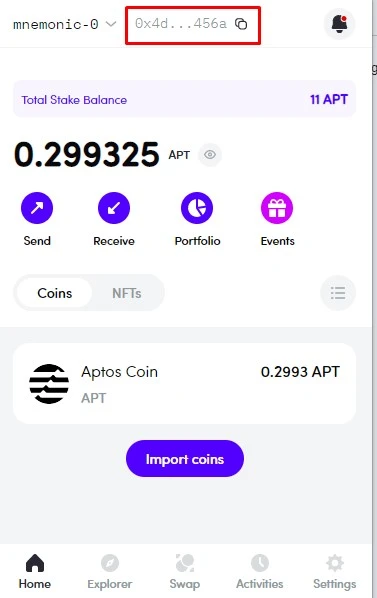 How to Stake APT Using Fewcha Wallet | Everstake Blog