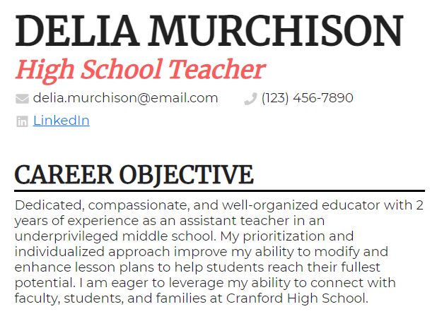 50+ Resume Objective Examples for Your Career in 2022