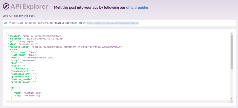 Static website | Development | Headless CMS | ButterCMS | ButterCMS