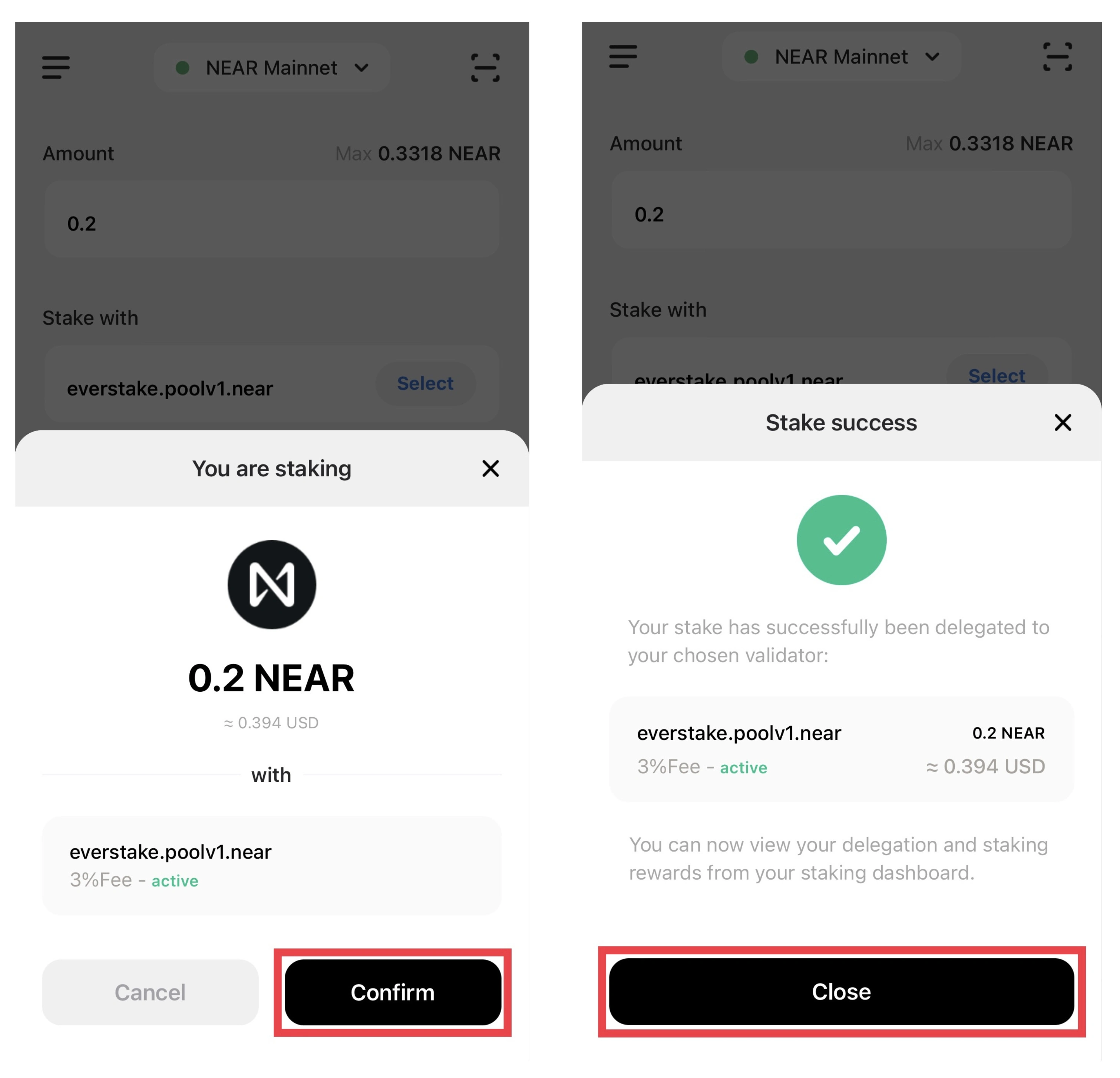 Blog | How to Stake the NEAR Protocol Token (NEAR) via the Sender ...