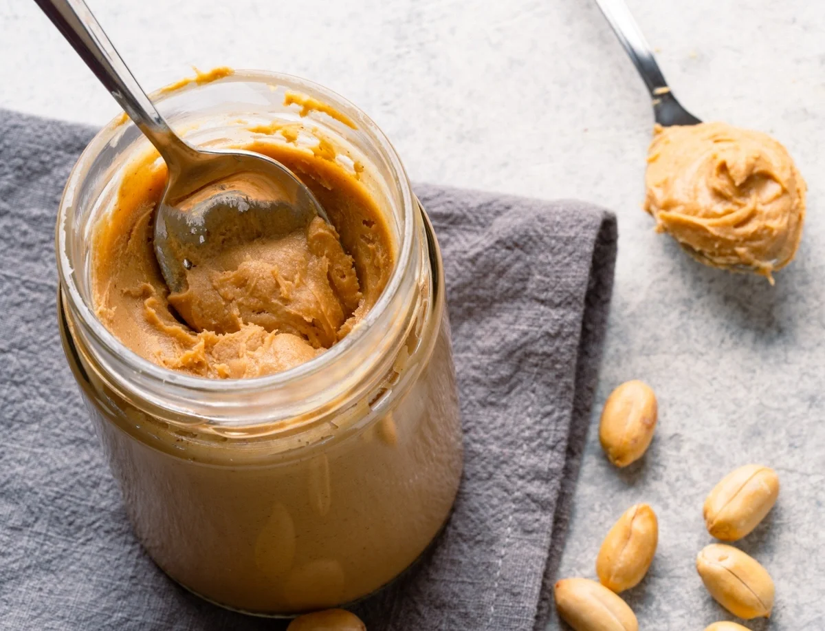 Make easy peanut butter cookies with just two ingredients