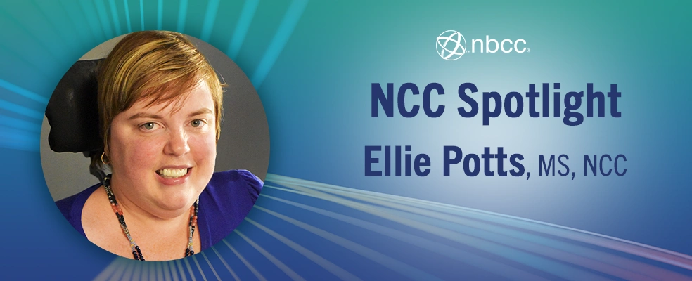 NCC Spotlight: Ellie Potts | NBCC