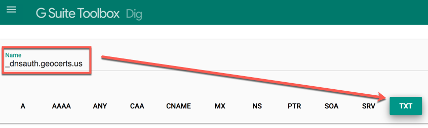 Domain Control Validation by DNS TXT Method