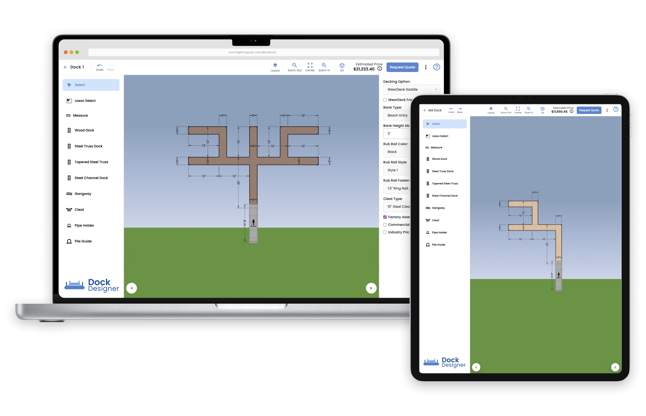 Dock Designer | LightningCAD