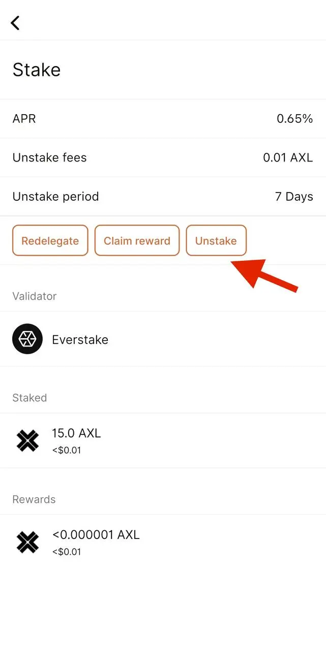 Blog | How to Stake Axelar (AXL) using Frontier Wallet