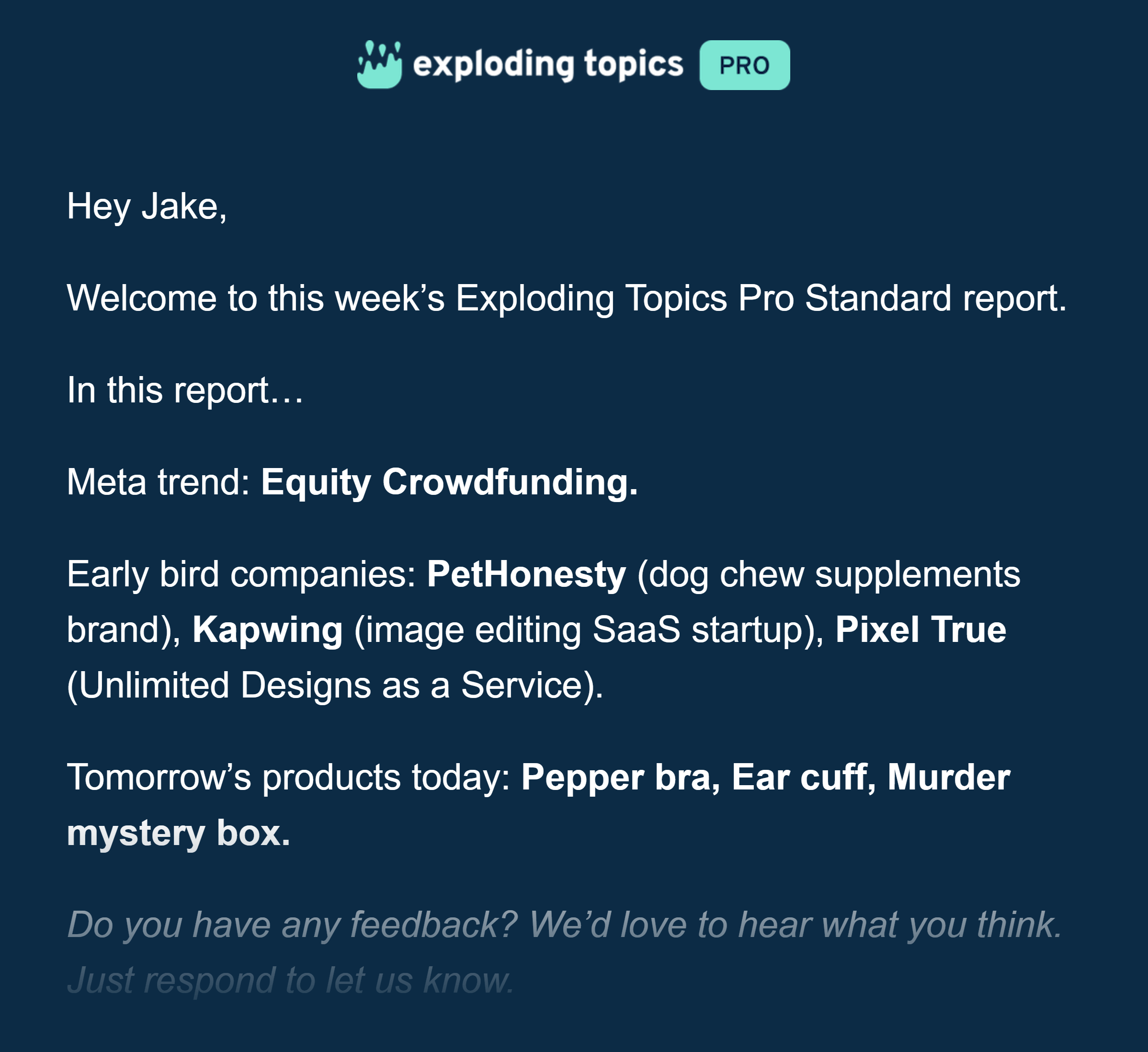 #1 Glimpse Alternative: Exploding Topics