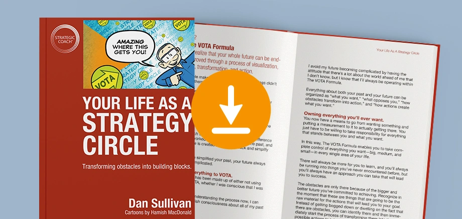Your Life As A Strategy Circle | Strategic Coach