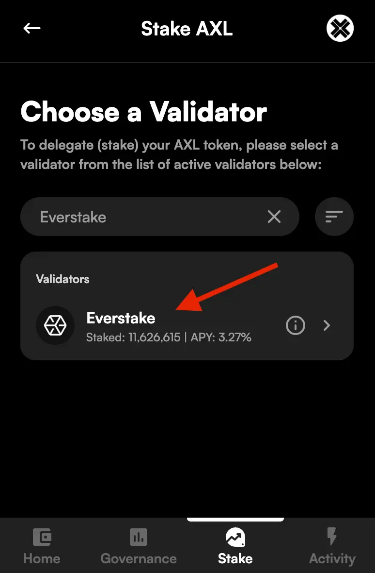 Blog | How to Stake Axelar (AXL) with the Leap Wallet