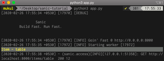 Go Fast: Getting Started with Sanic for Python | Scout APM Blog