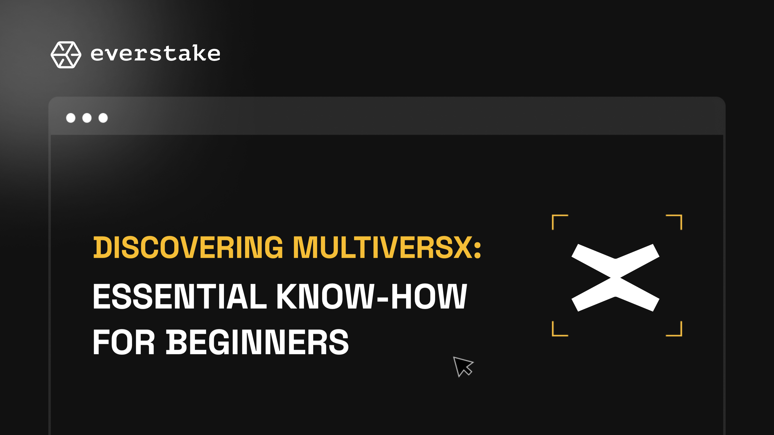 INTRODUCTION TO MULTIVERSX: HOW IT WORKS AND WHAT BEGINNERS NEED TO ...