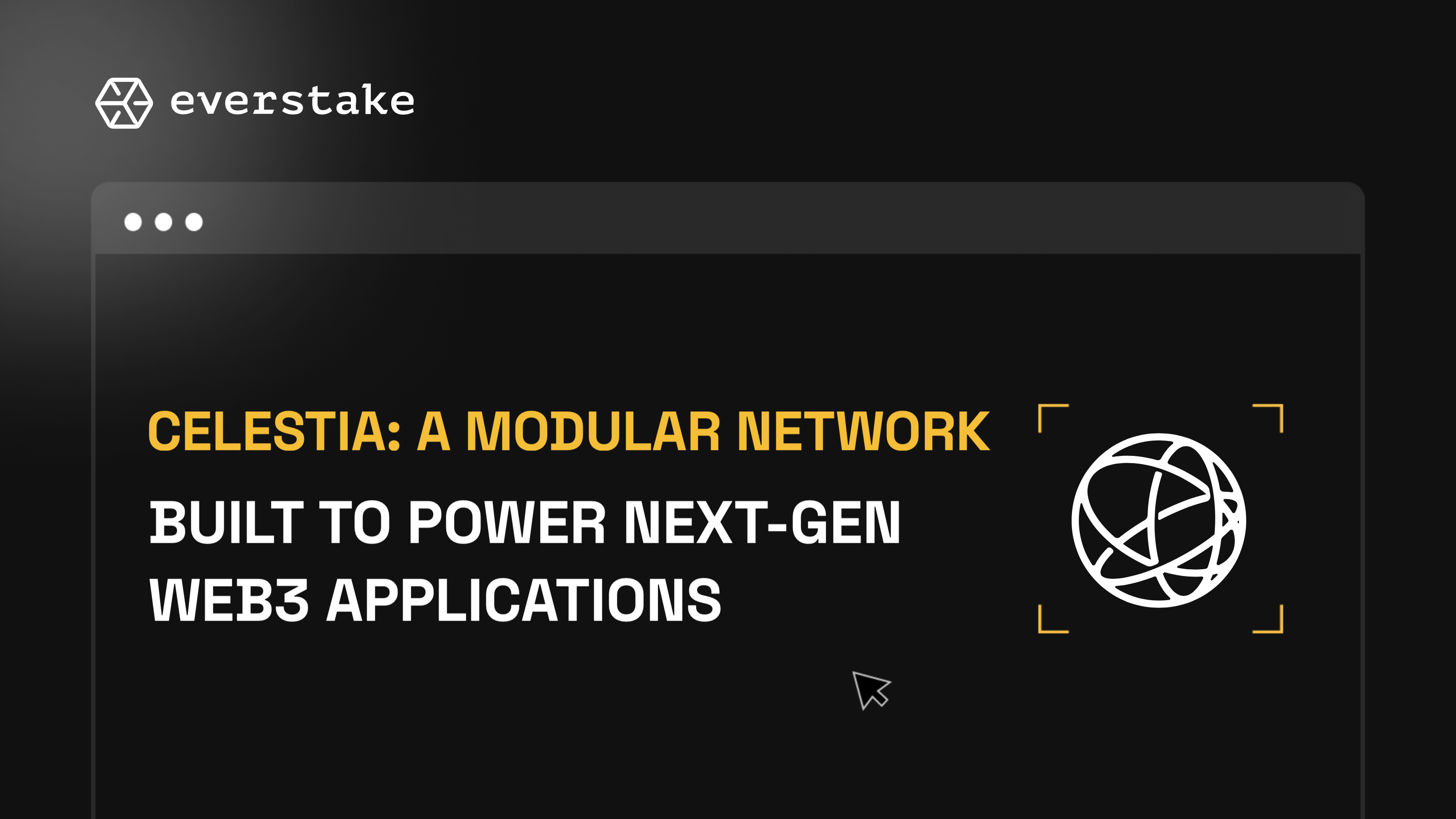 Blog Celestia The First Modular Blockchain