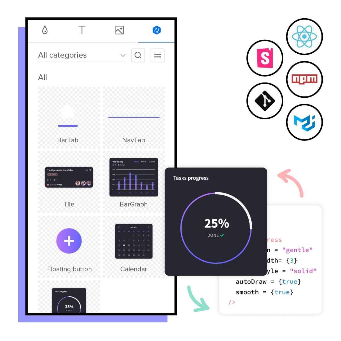 UXPin | Code to design