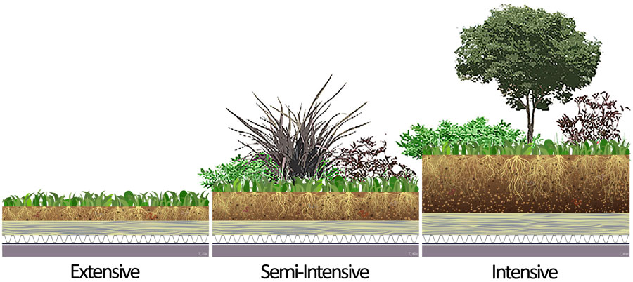 Intensive Green Roof Soil Green Roof Media — Stalite Environmental